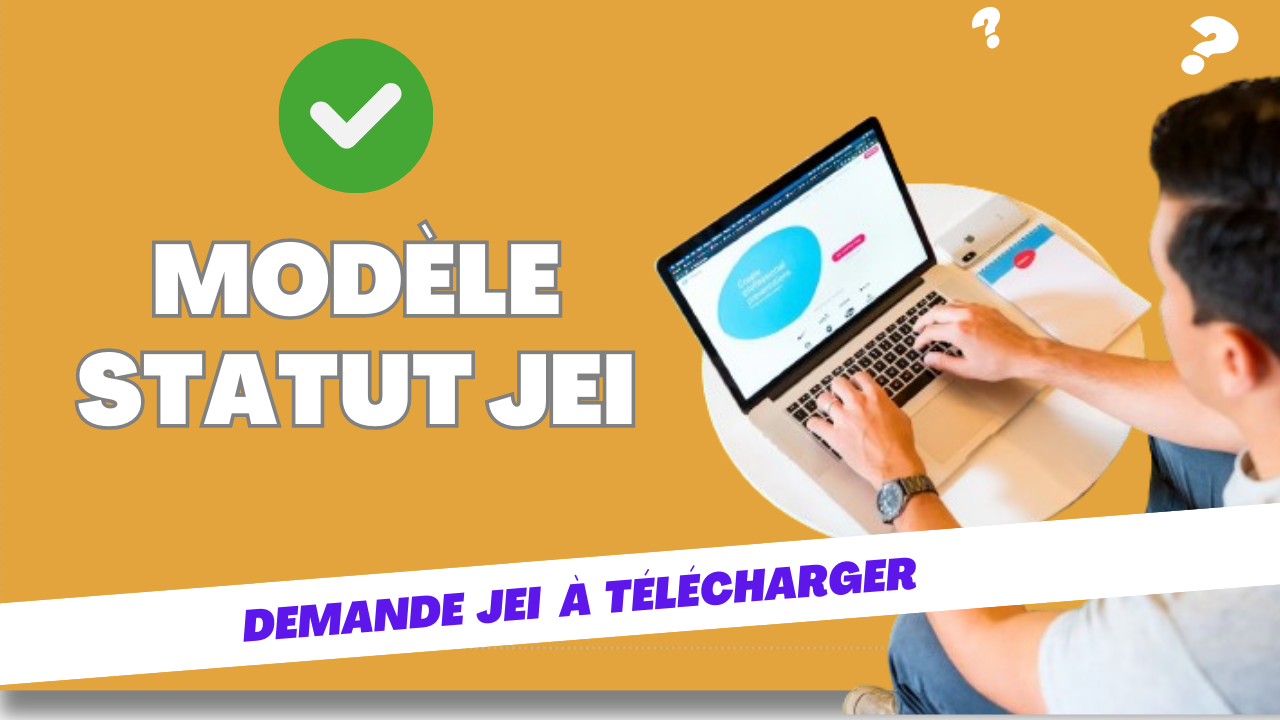 Modèle officiel de demande de statut JEI